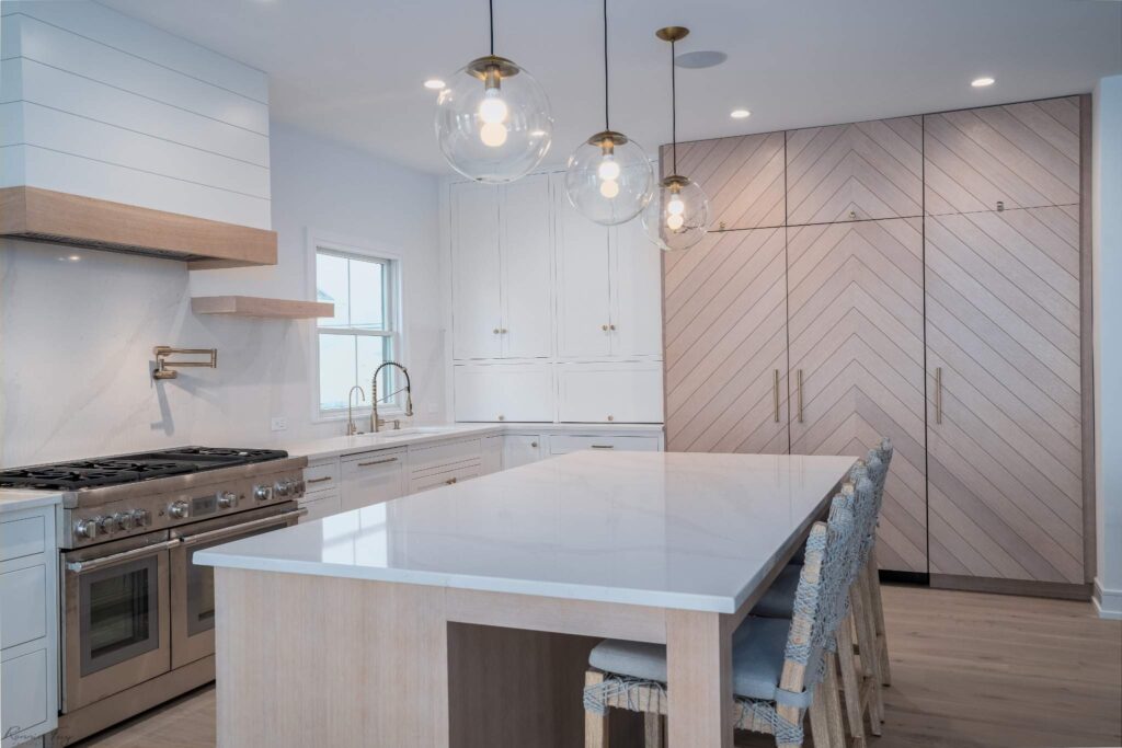 Custom Kitchen Cabinets in Avalon NJ for a Modern Coastal Home - Kountry Kraft