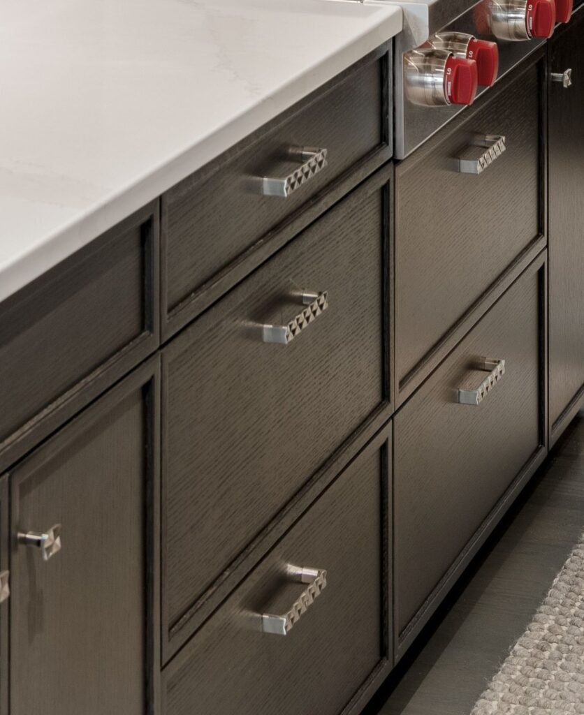 Modern Kitchen with Custom Cabinets in Exeter NH - Kountry Kraft